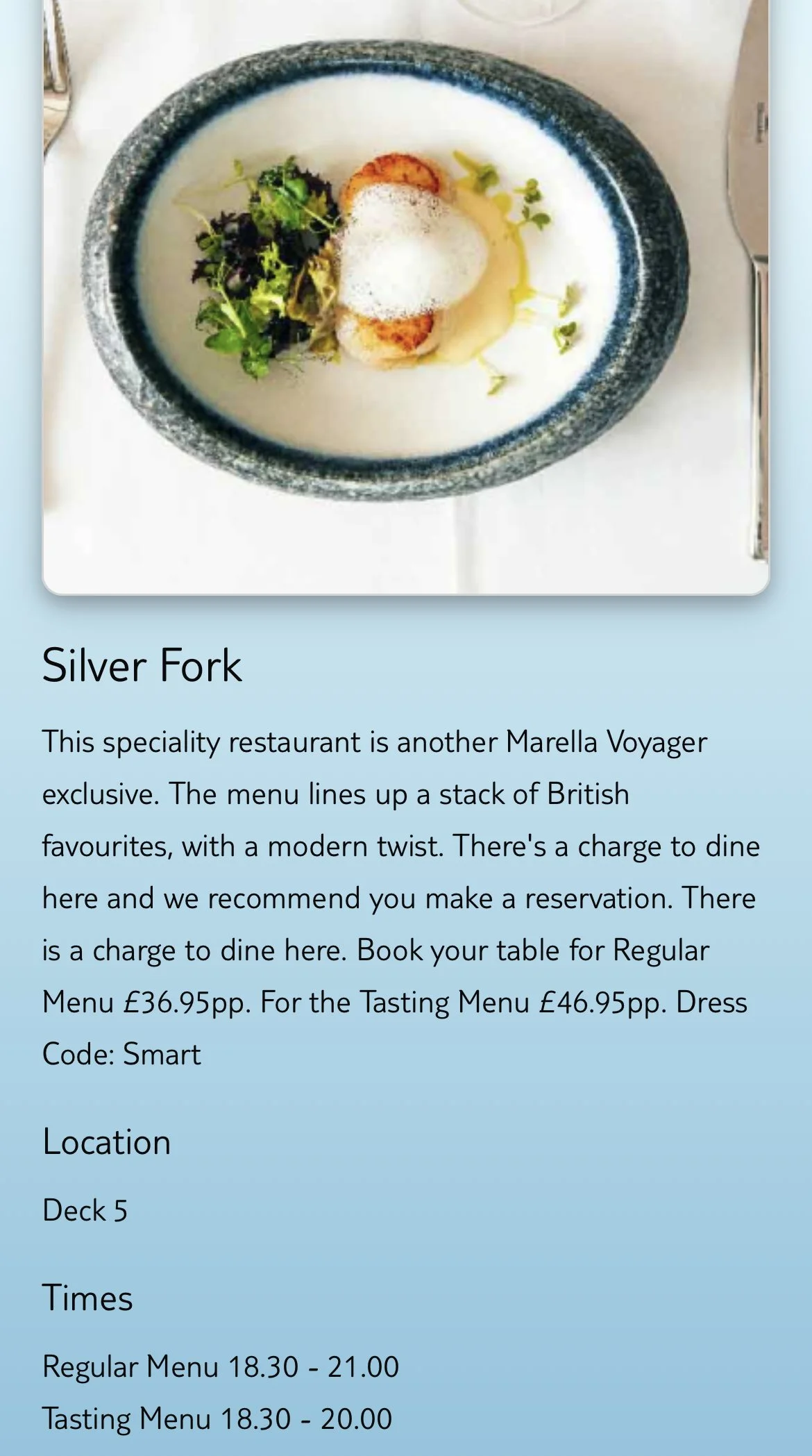 Ultimate Guide to Speciality Restaurants on Marella Voyager 2025/2026 ...
