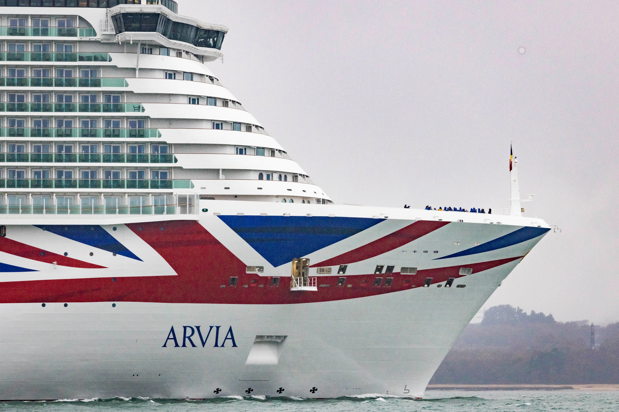 P&O Cruises Ships by Size 2025 — Cruise Lowdown