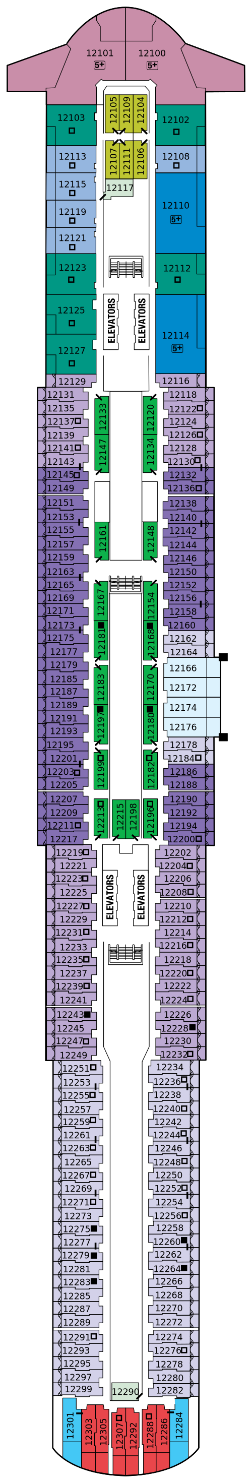 Celebrity Beyond Deck Plans — Cruise Lowdown