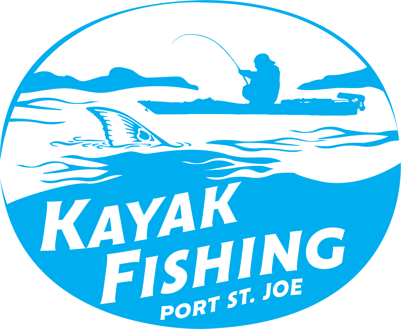 Kayak Fishing Logo