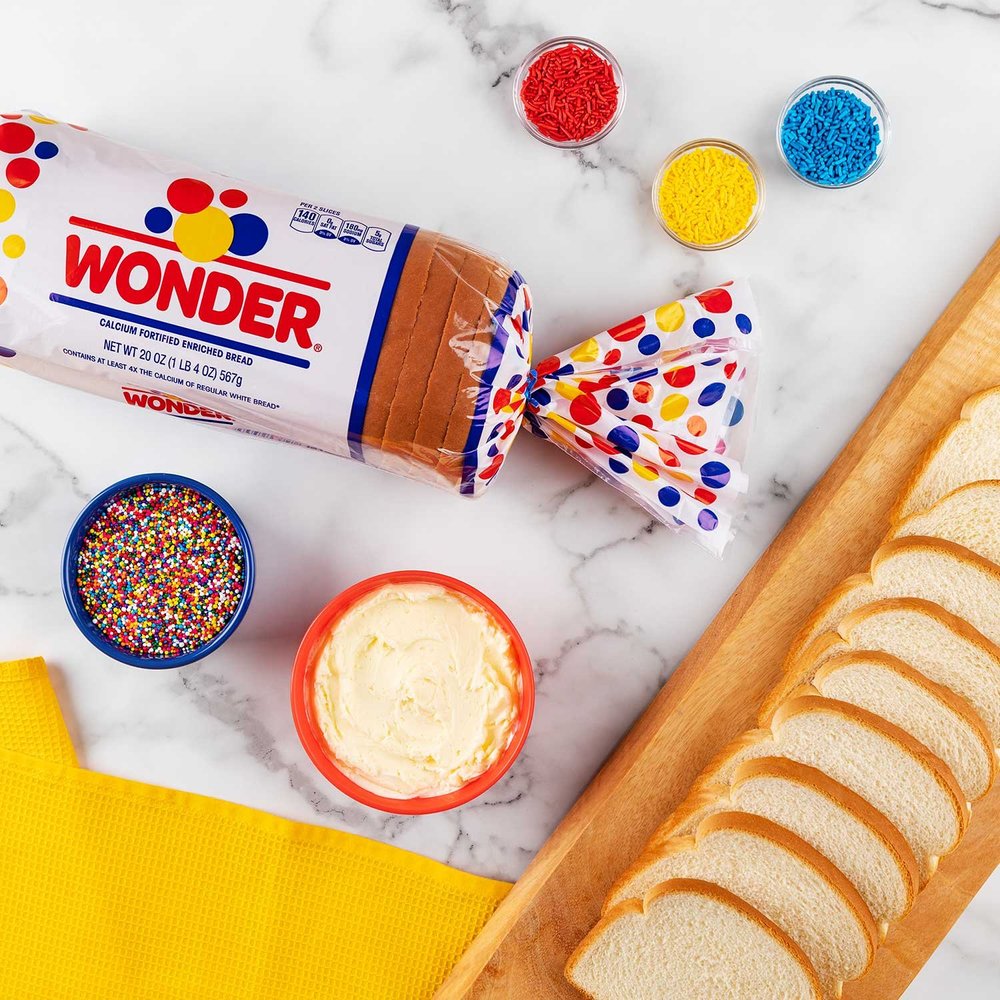 Fairy Bread — Wonder bread