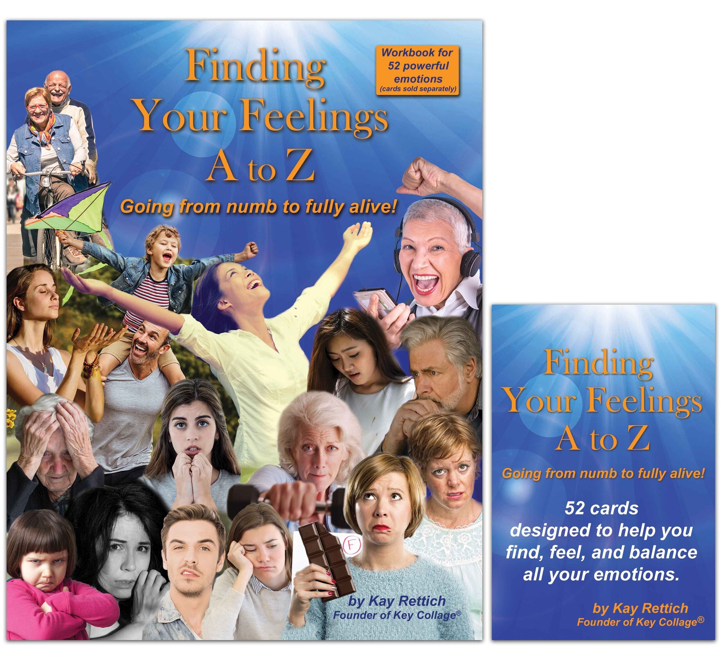 Finding Your Feelings A to Z Book + Finding Your Feelings Card Deck ...