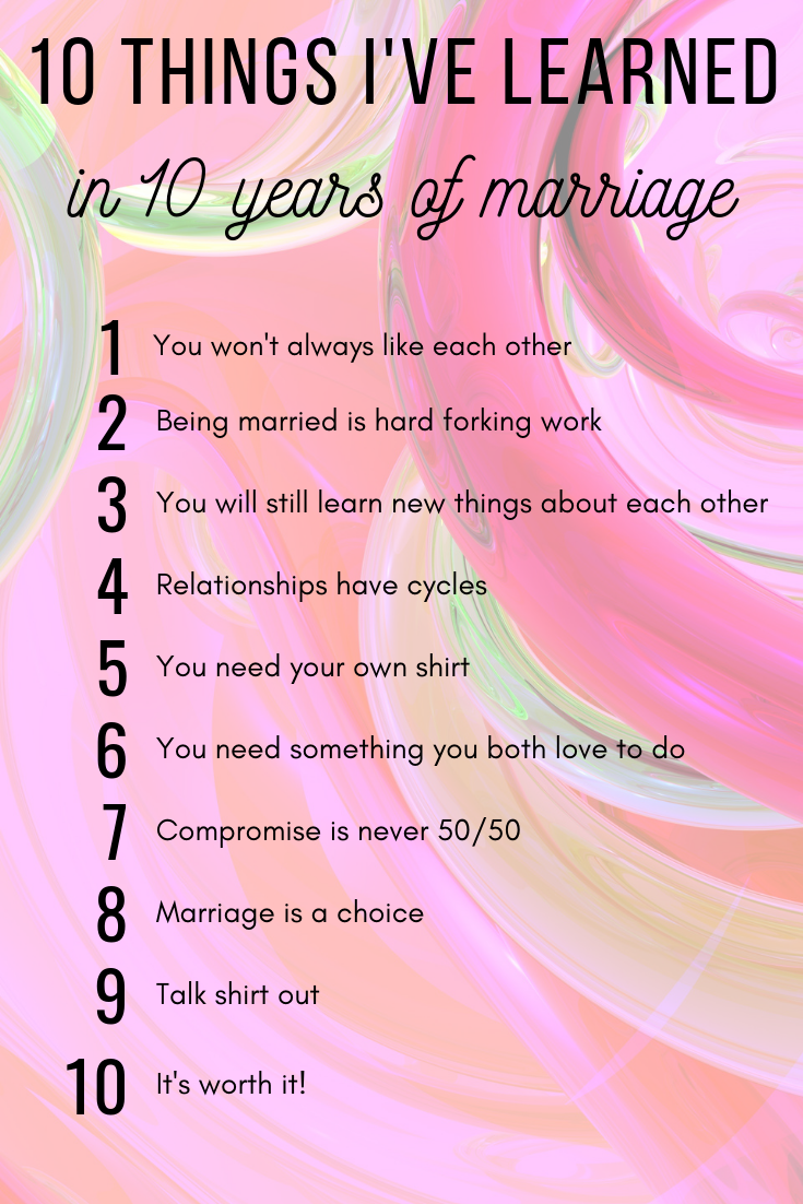 10 Things I've Learned in 10 Years of Marriage — The Hofreiters