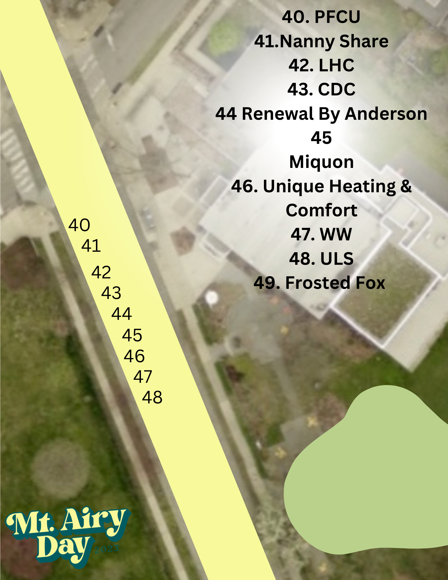 Vendor Info — Mt. Airy Day