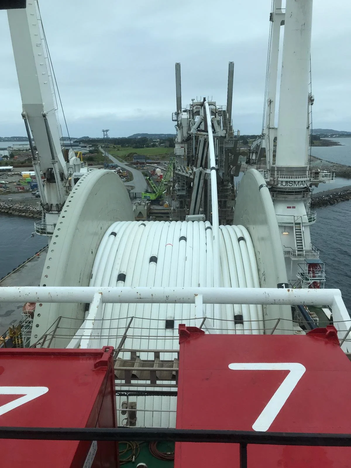 Spool and Pipelay Ovality Checker — OMS | Optical Metrology Services Ltd