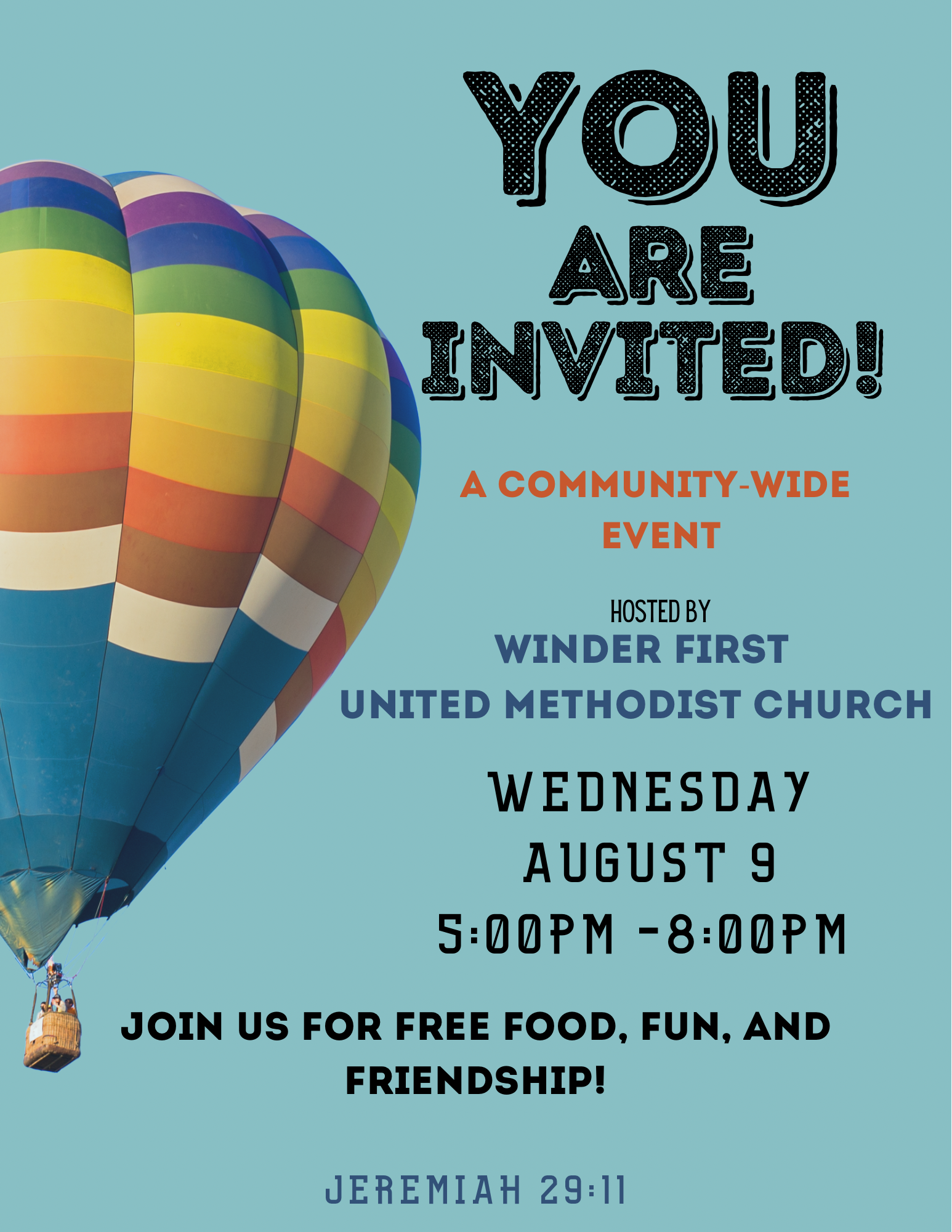 August 9th — Winder First