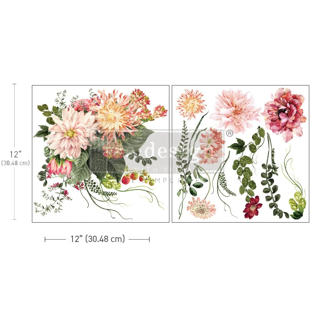 ReDesign With Prima - Furniture Upcycling - Rub On Transfers - Stencils ...