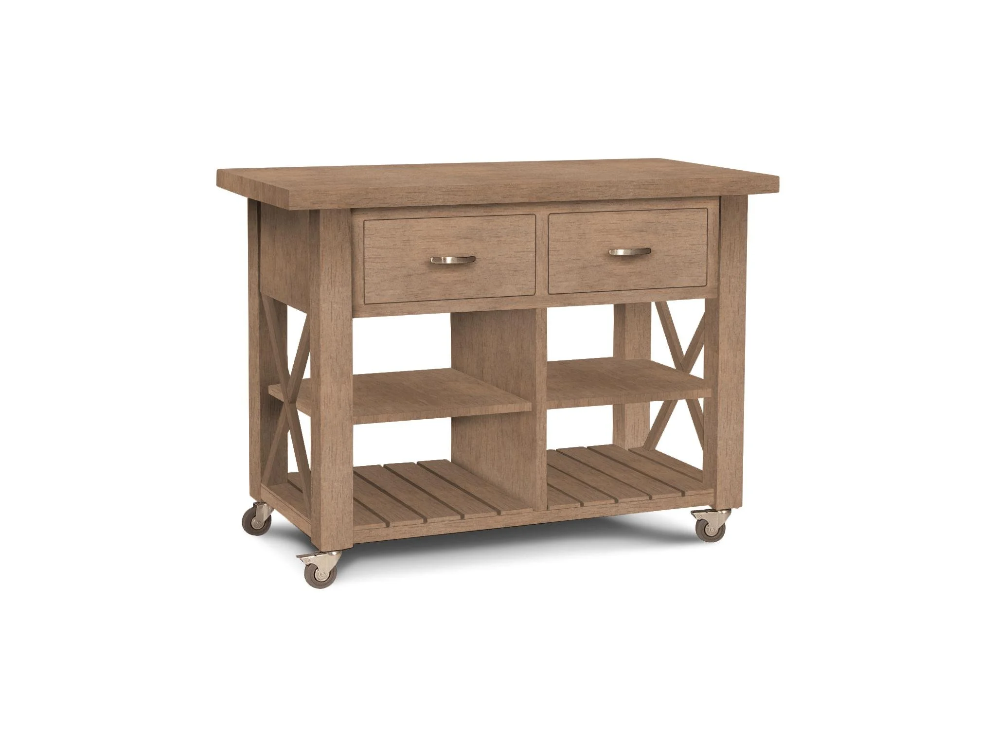 X-Side Kitchen Island — Flipping Fabulous