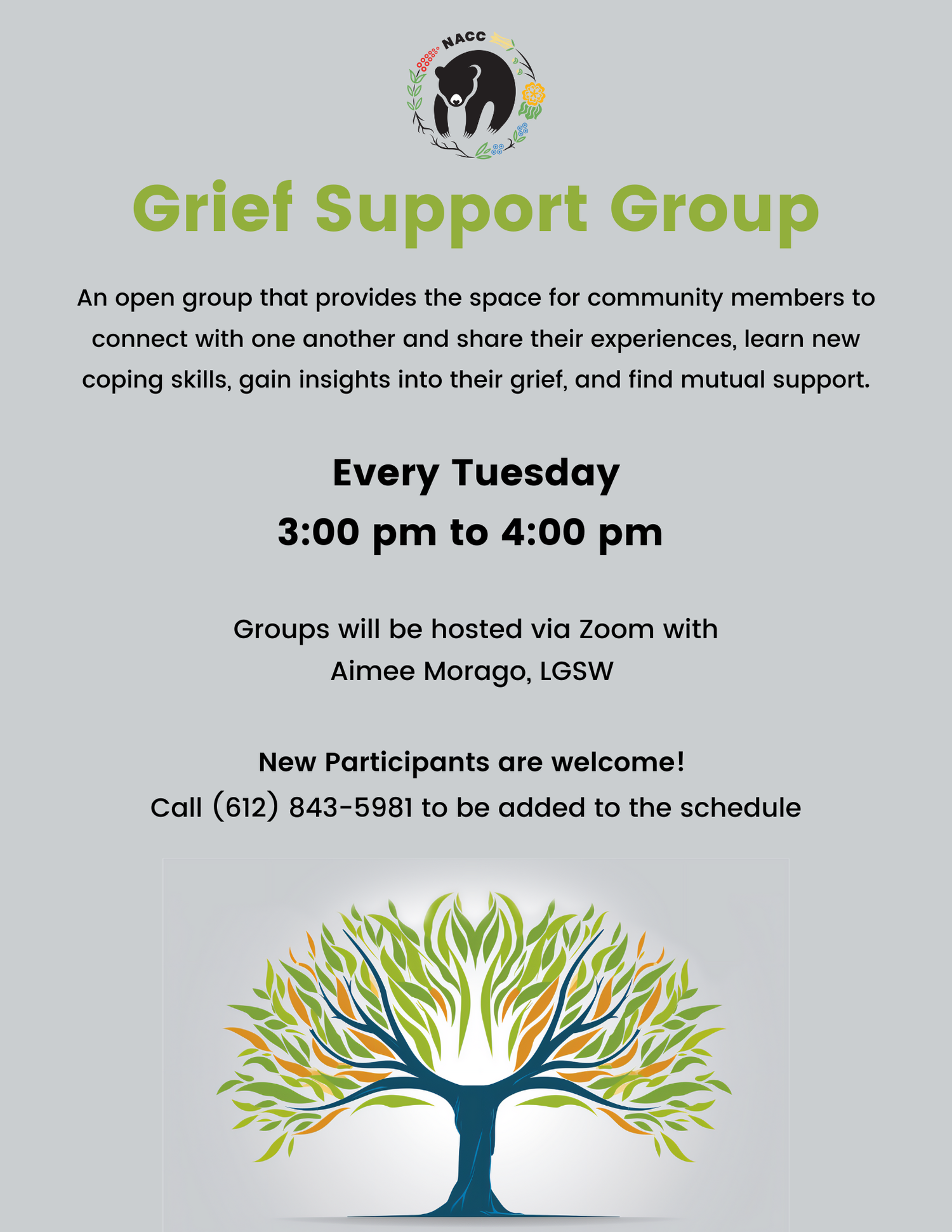 Grief Support Group — NACC