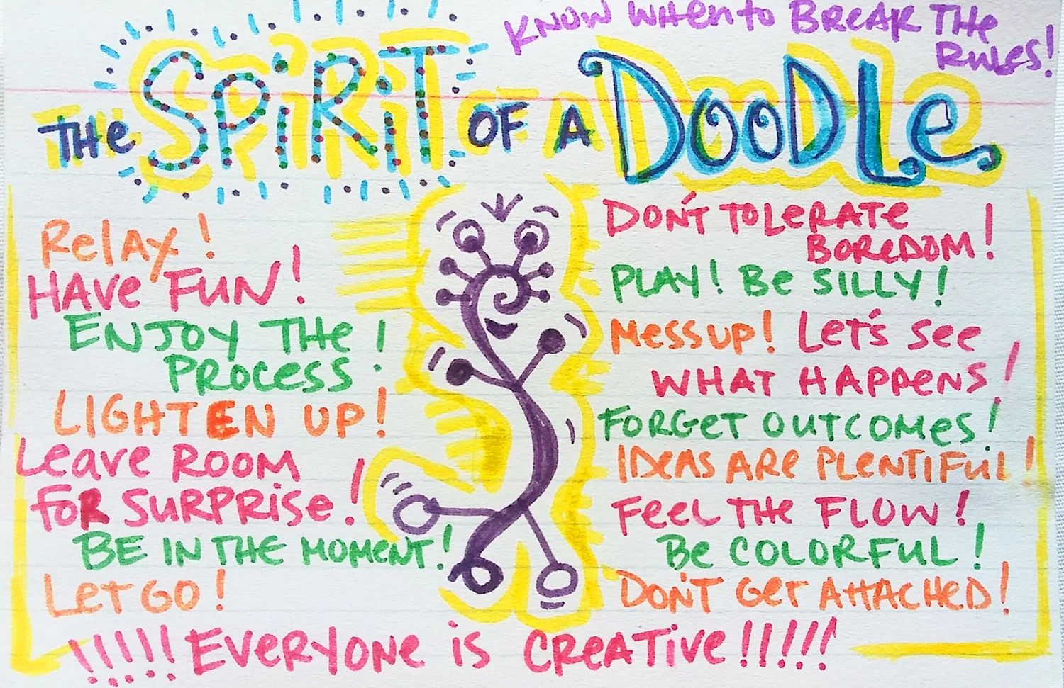 Doodle-Shops — Studio Light Illustration