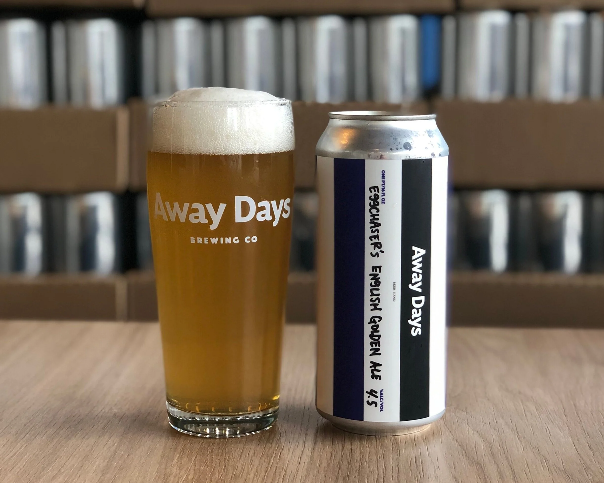 Egg Chaser's English Golden Ale, Now Available for Home Delivery — Away ...