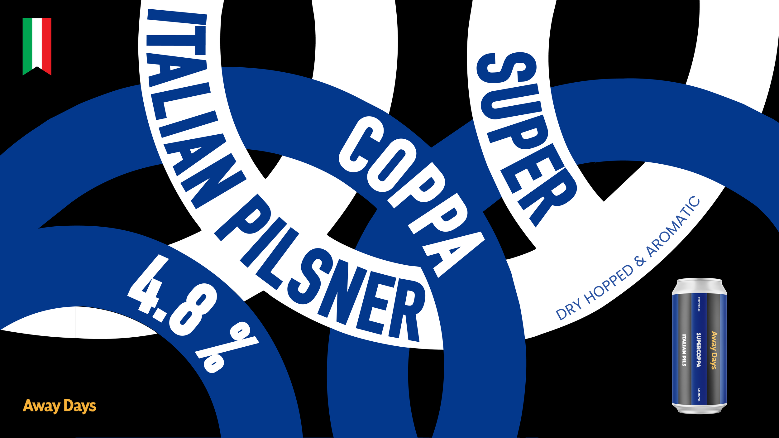 Introducing... Supercoppa Italian Pilsner at Away Days Brewing — Away ...