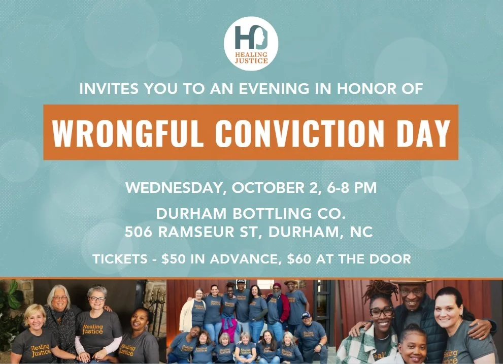 Healing Justice | Addressing the harm caused by wrongful convictions.