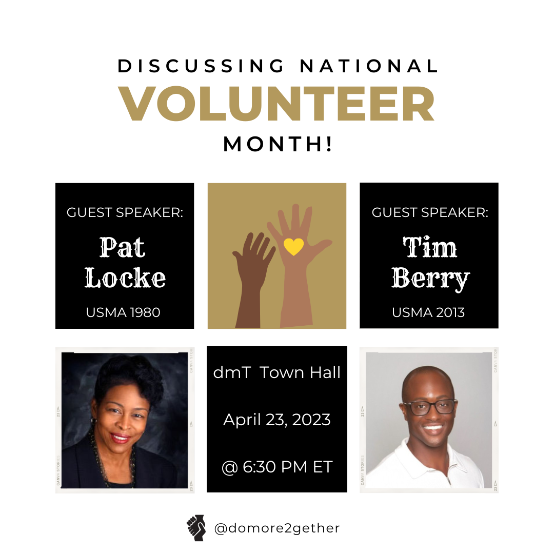 April Town Hall "Celebrating the Volunteer Spirit" — Do More Together