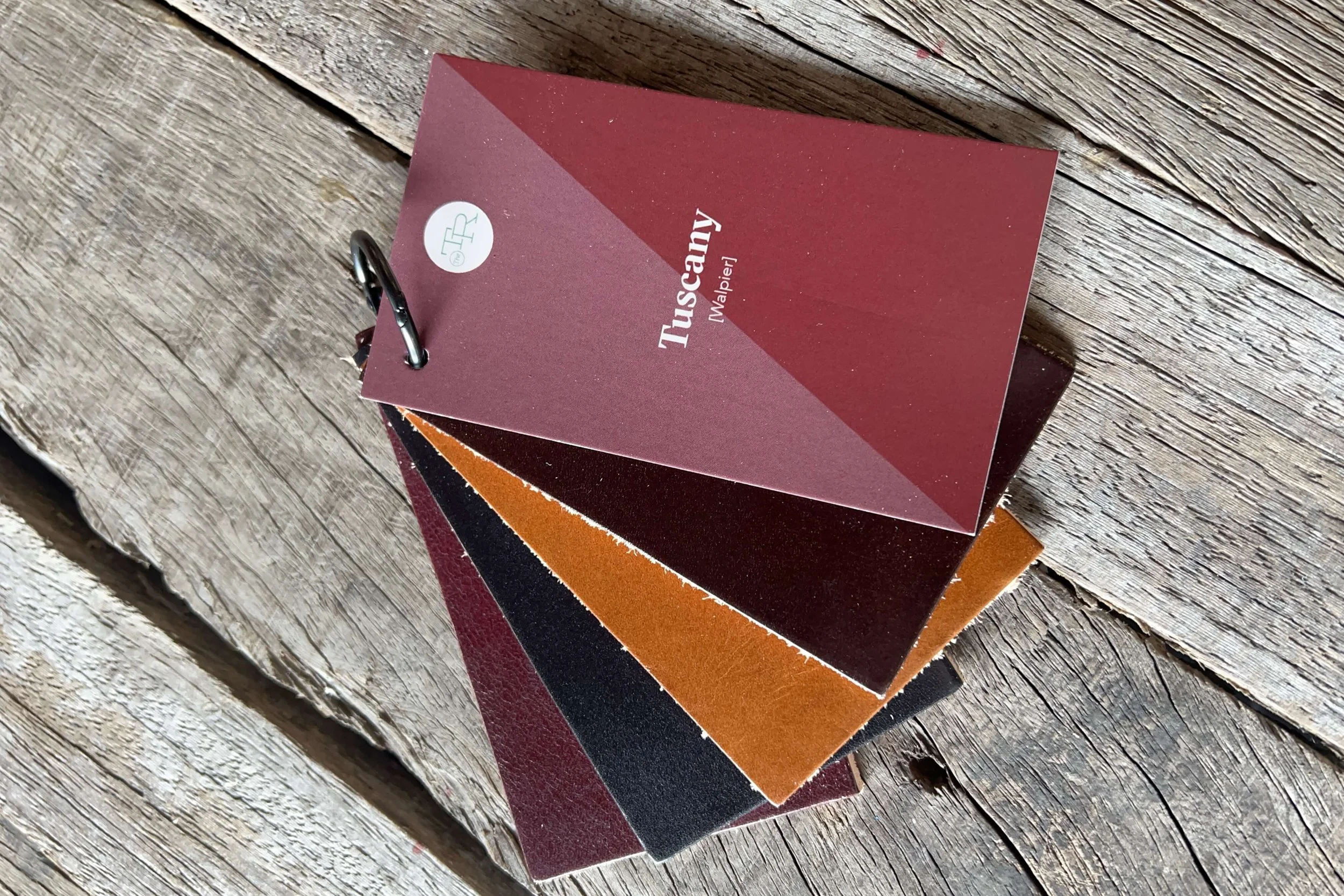 Conceria Walpier Swatch Books | Conceria Walpier Leather Swatches | The ...