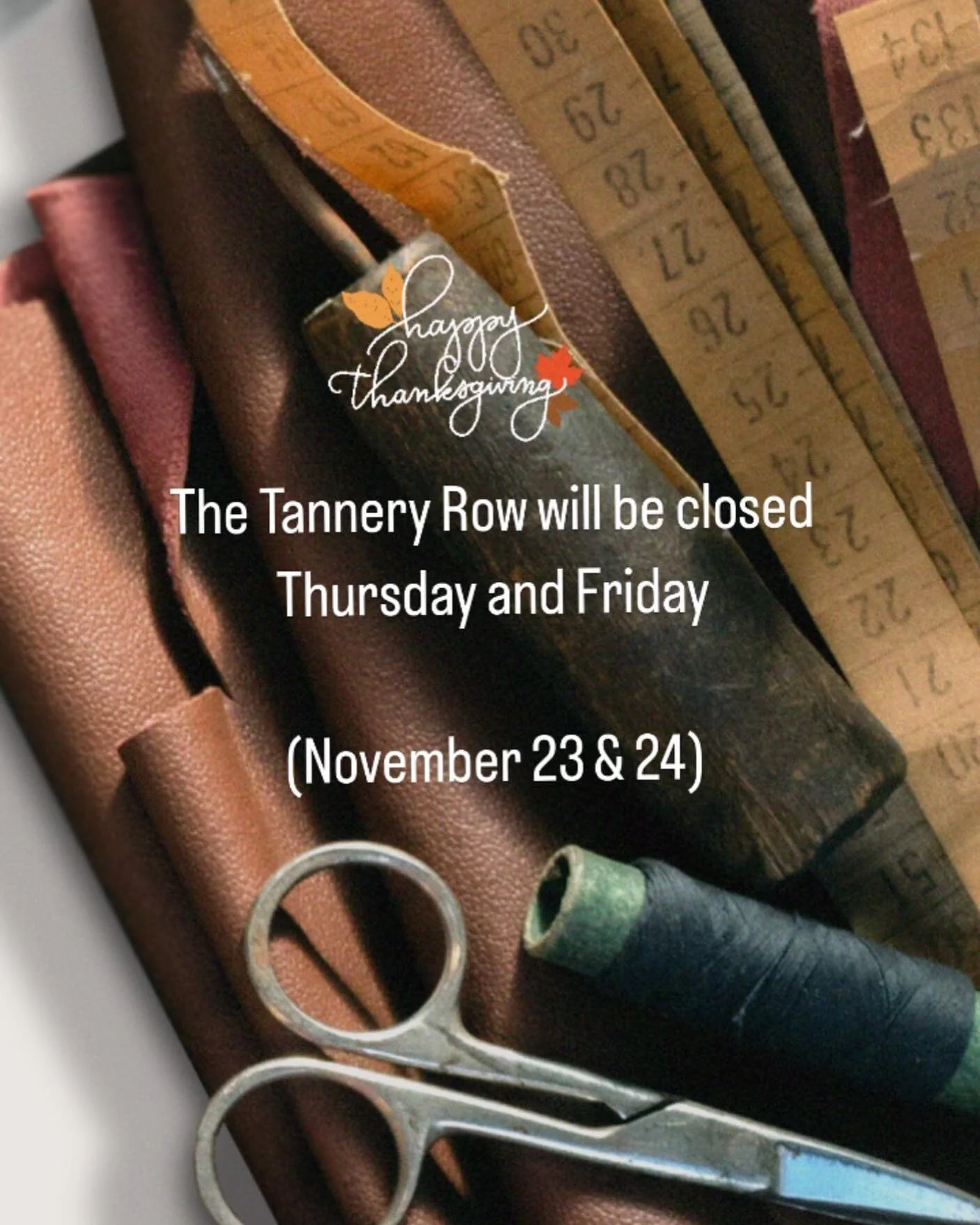 The Tannery Row | Leather Distributor