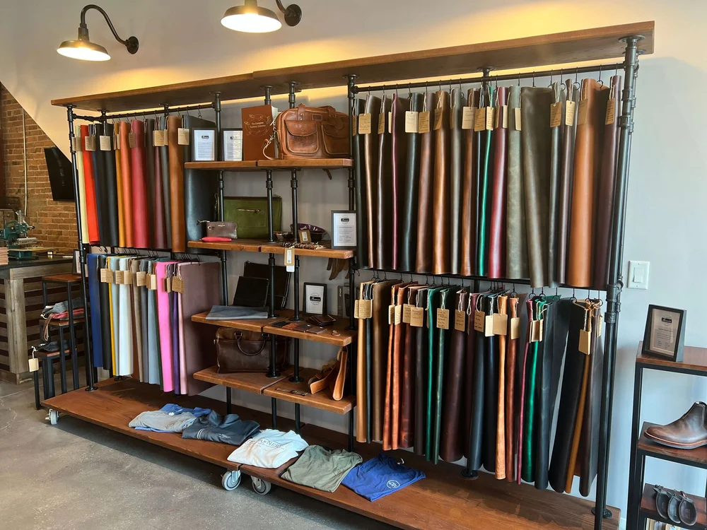 Visit Our Leather Showroom | The Tannery Row | Leather Distributor