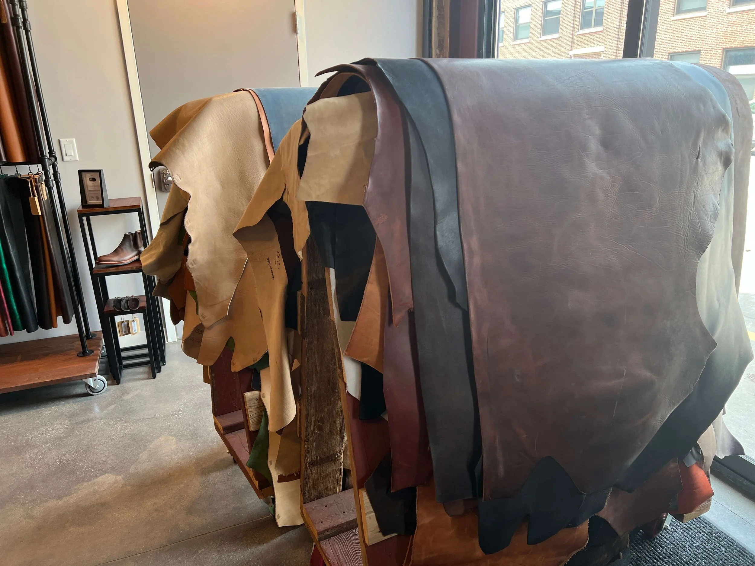 Visit Our Leather Showroom | The Tannery Row | Leather Distributor
