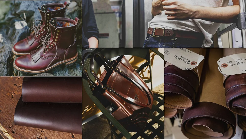 Horween Chromexcel Leather Panels | The Tannery Row | Leather Distributor