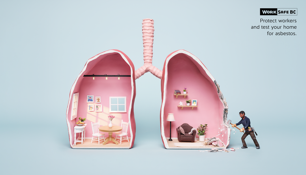 WorkSafeBC — Asbestos Awareness Campaign — John Larigakis | Illustrator ...