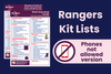 Girlguiding Cymru Kit list library