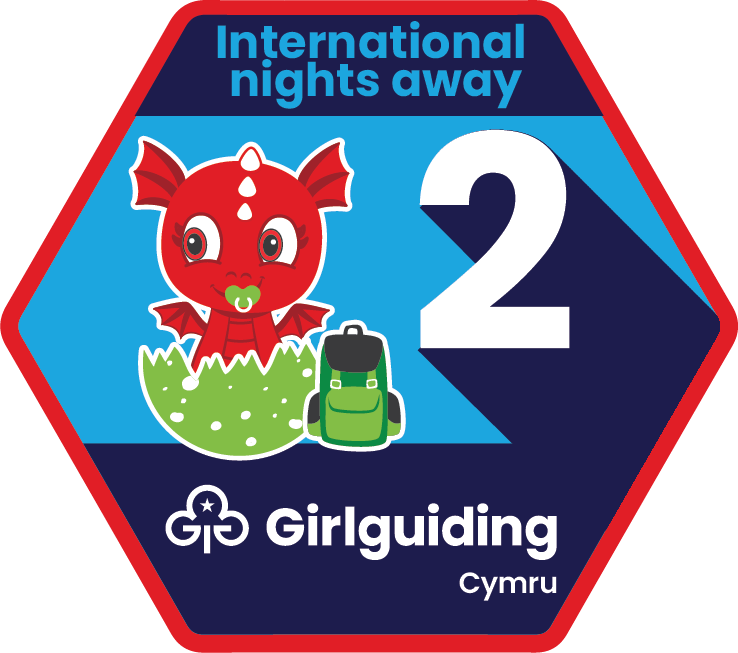 International nights away badges