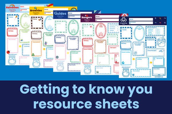 Girlguiding Cymru activity resources