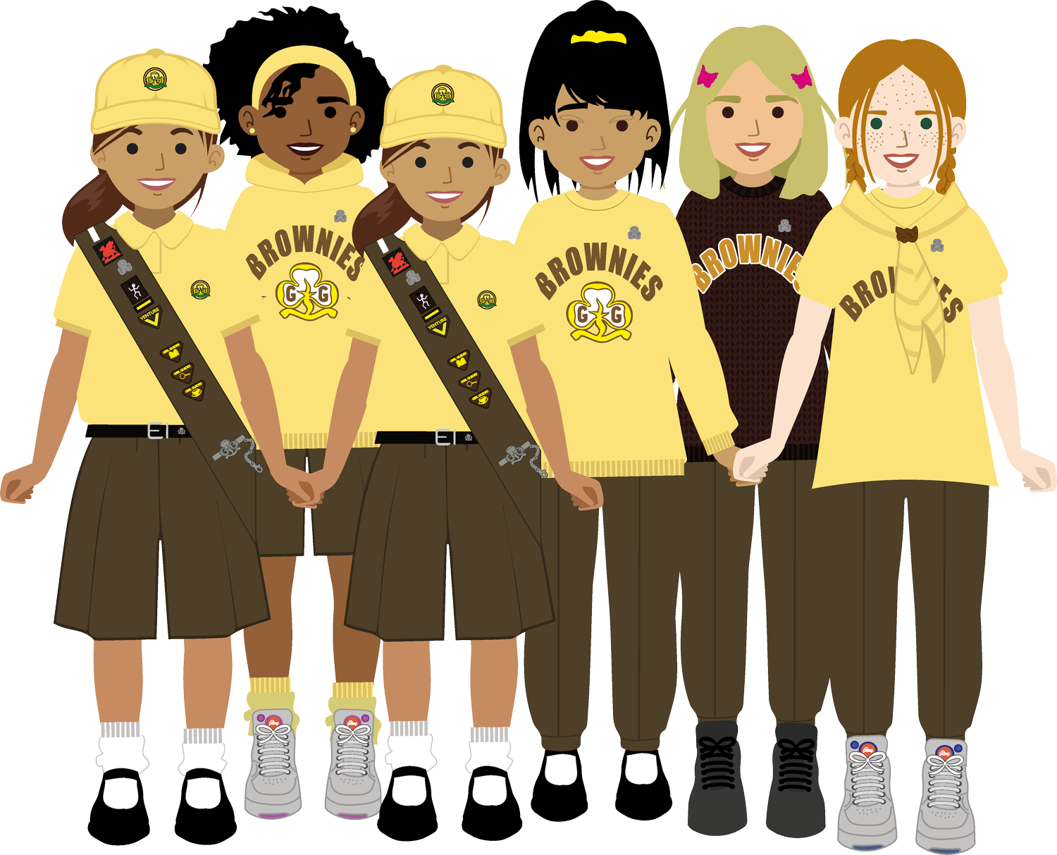 Girlguiding Cymru history resources