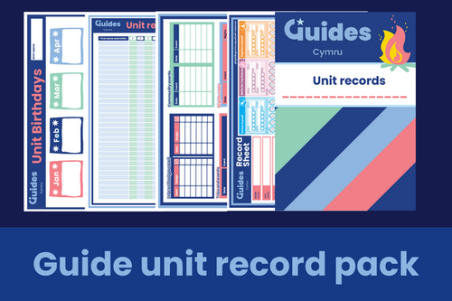 Girlguiding Cymru Unit Resources
