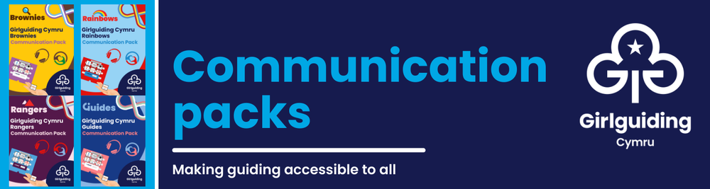 Girlguiding Cymru Communication packs