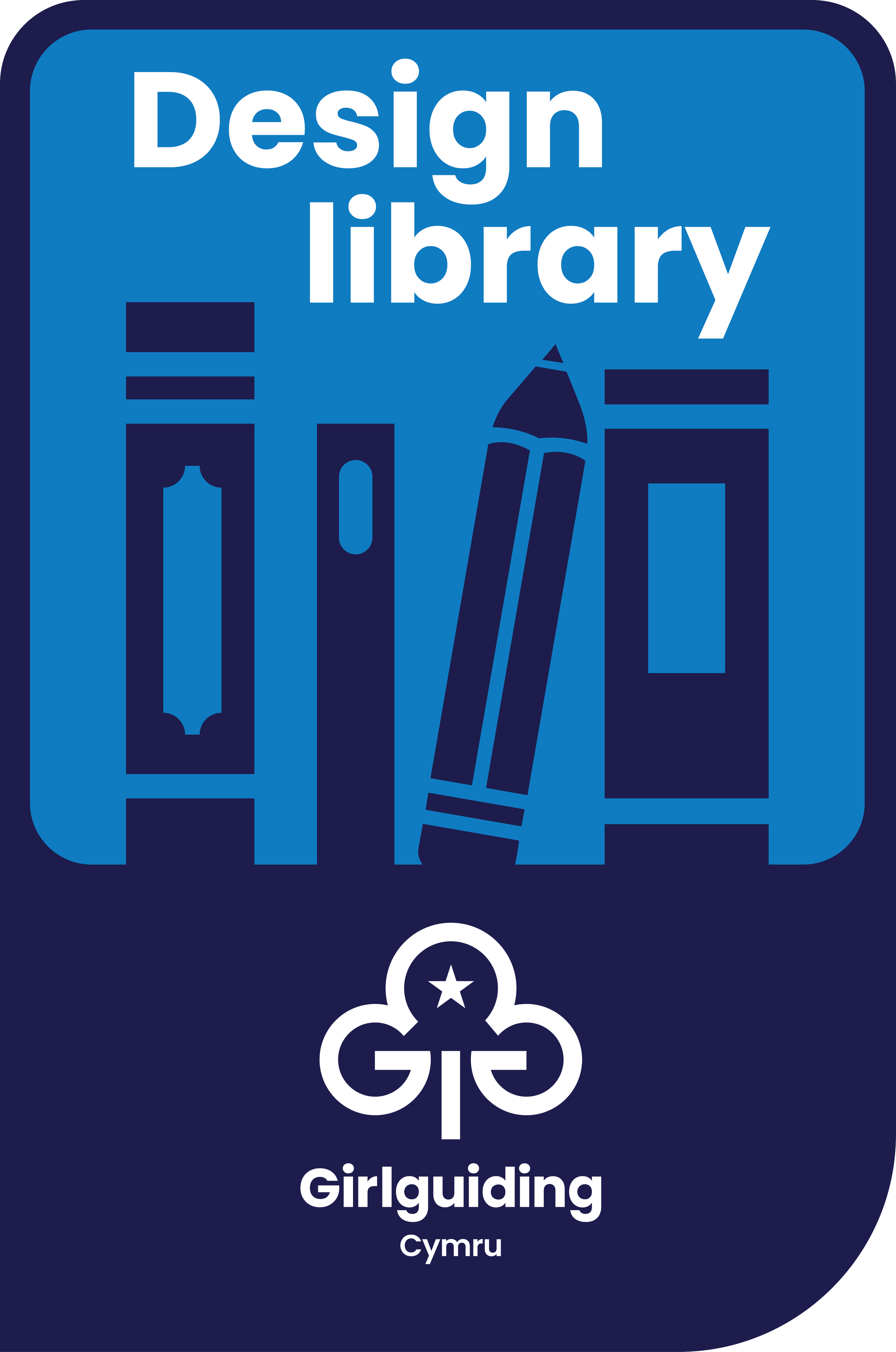 Girlguiding Cymru design template library