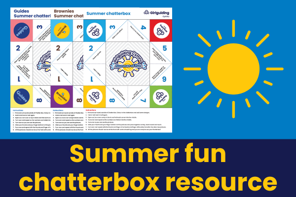 Girlguiding Cymru activity resources