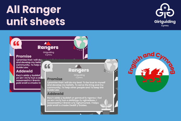 Girlguiding Cymru Unit Resources