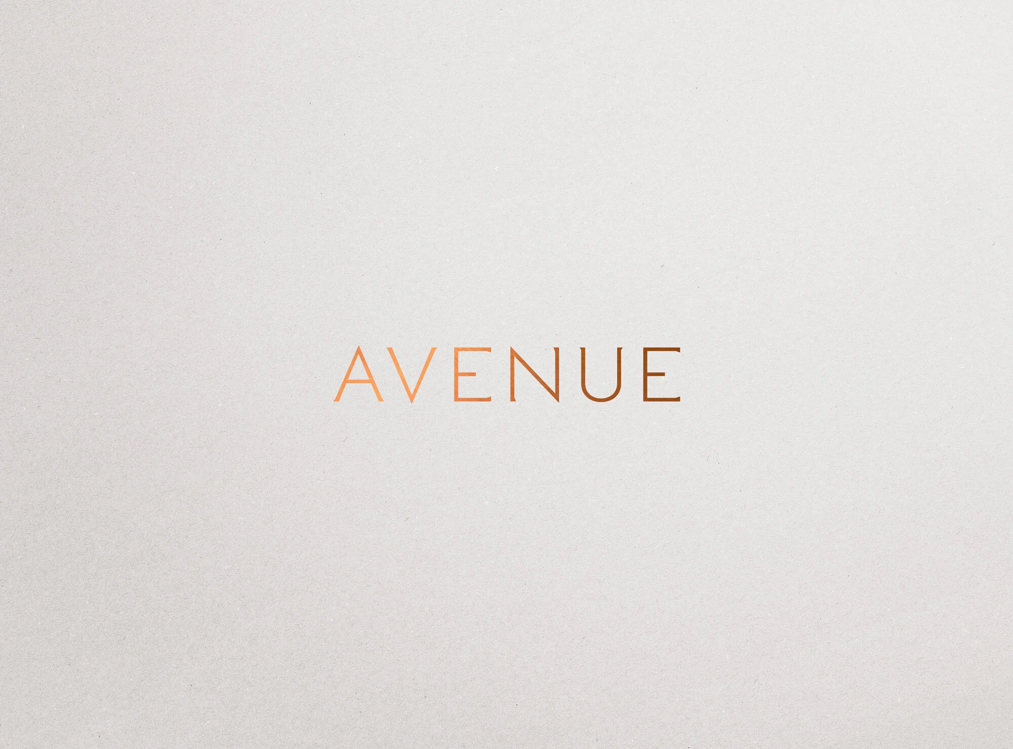 Avenue Brand & Website Design — Keeping Studio