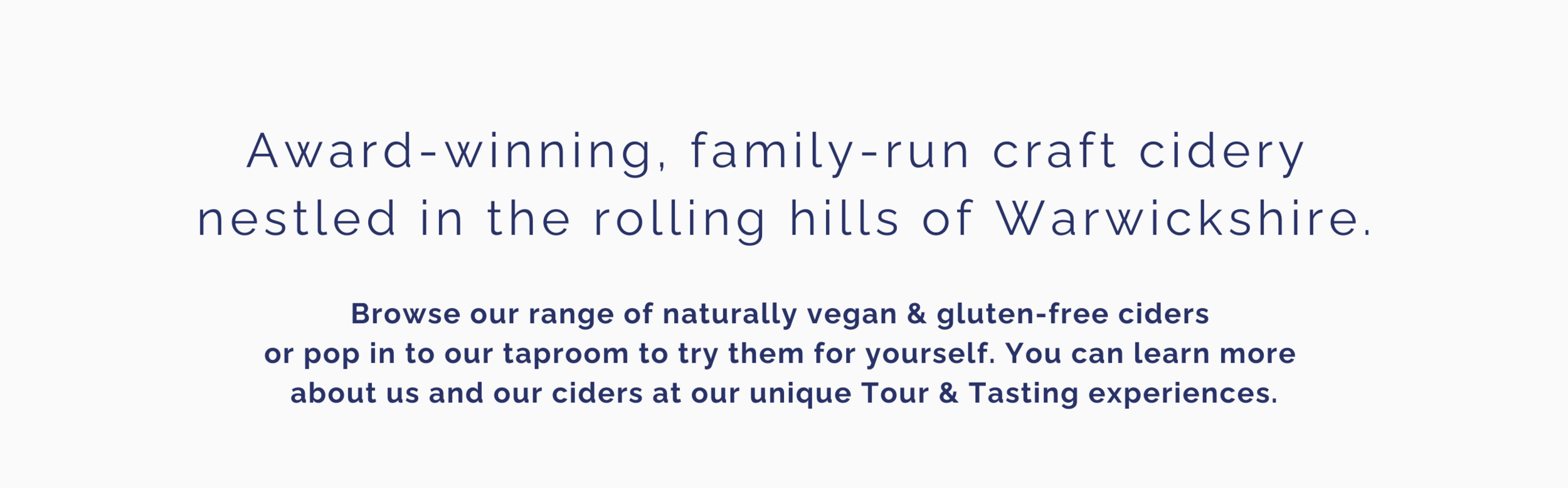 Napton Cidery | Award-winning British Craft Cider