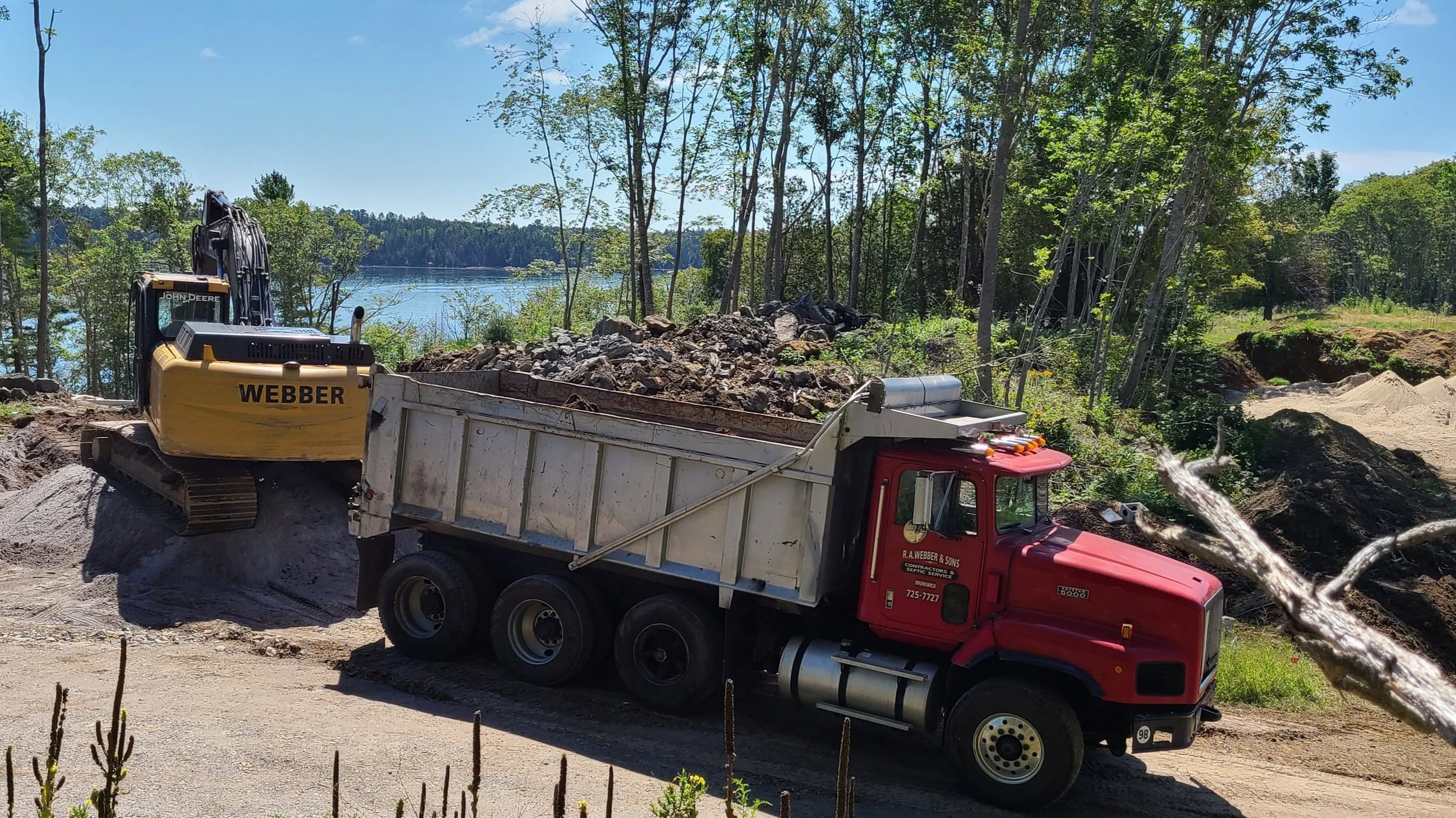 Construction & Sitework Services — R.A. WEBBER & SONS, INC