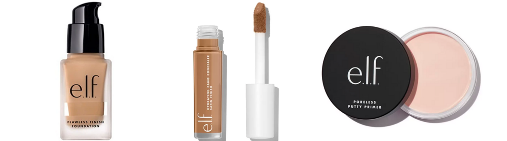 What are the top 10 products from e.l.f. cosmetics i