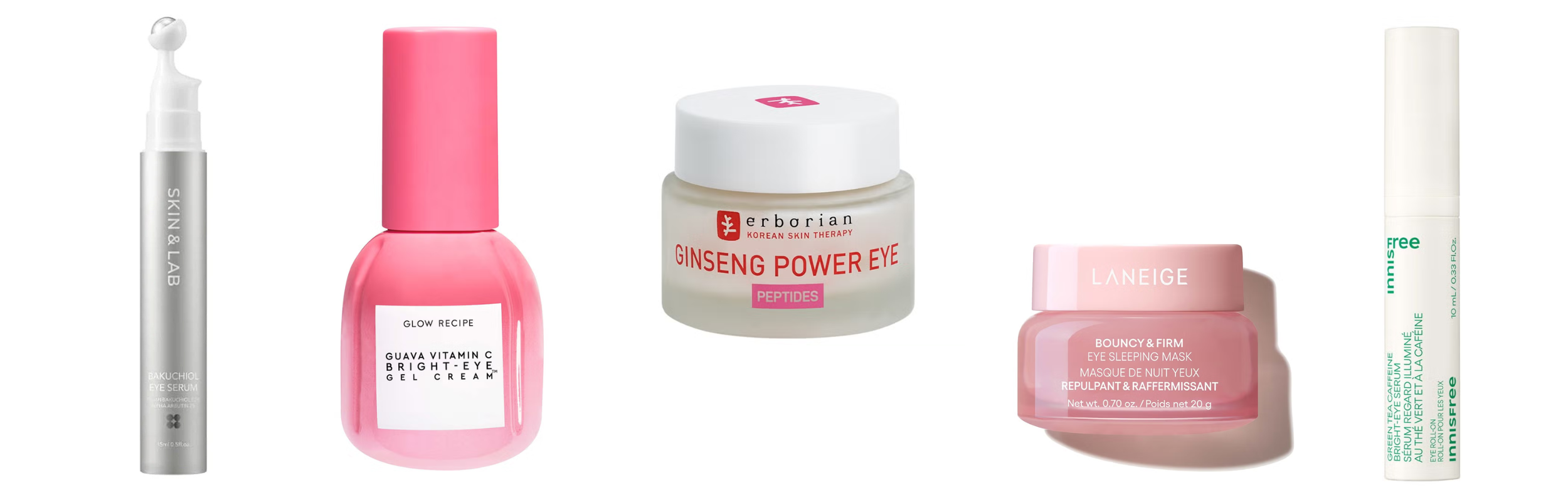 Top 5 Korean Eye Creams with Caffeine That Depuff & Brighten Fast