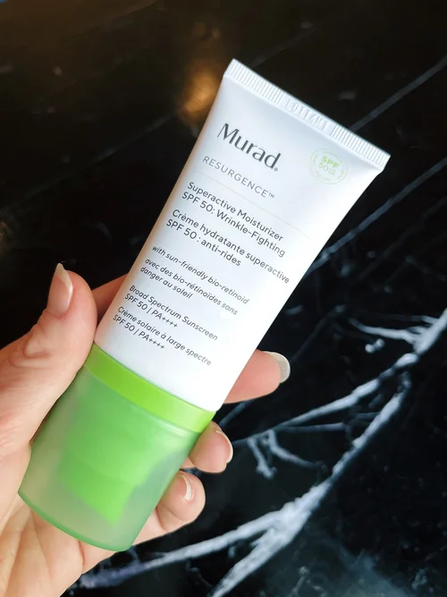 Murad Superactive Moisturiser SPF 50 Wrinkle Fighting unsponsored review