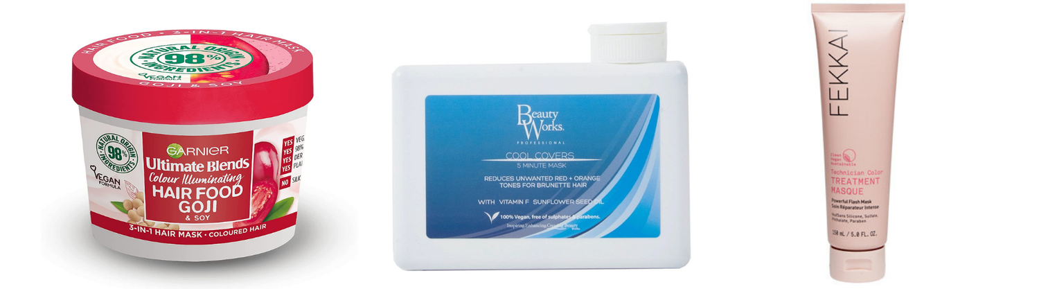 What are the best vegan hair masks for coloured hair?