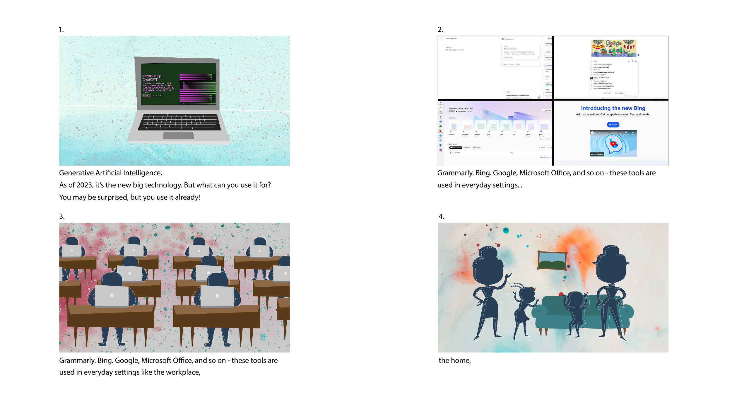 Informative Generative AI Animation Storyboards — Leah Sims