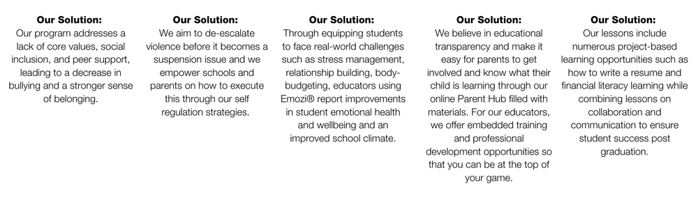 PATHS Program LLC - Character Development Curriculum for PreK-Grade 12