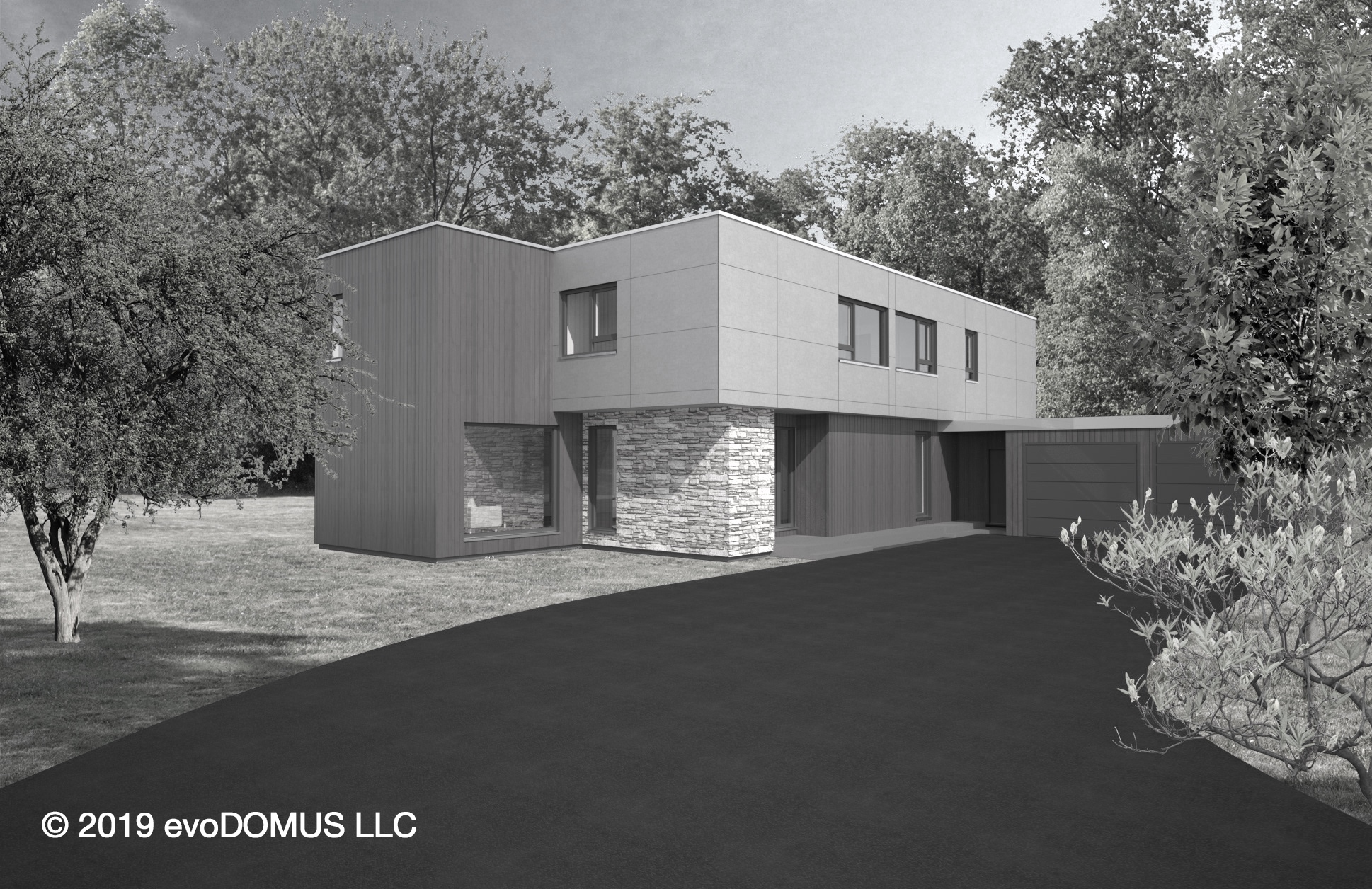 Custom designed, high end modular homes — evoDOMUS