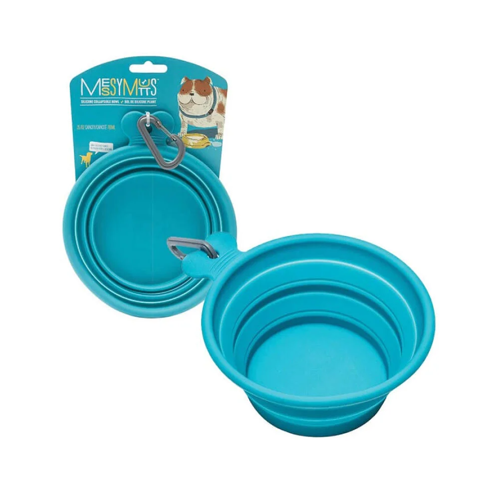 Messy Mutts Stainless Travel Bottle with Bowl — Dolittle's