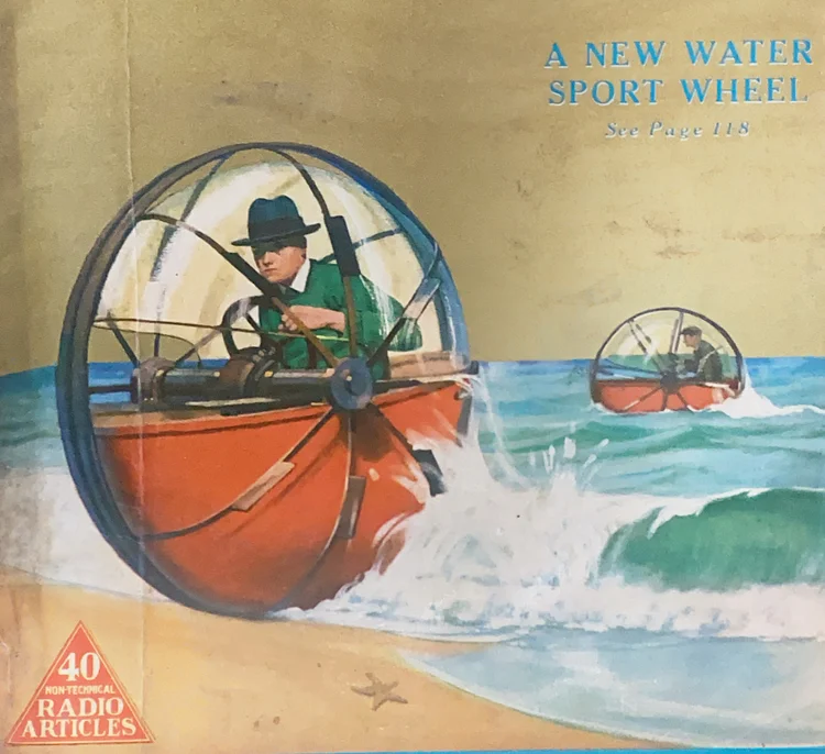 This Futuristic 'Water Sport Wheel' Doesn't Make Any Sense But It Sure ...