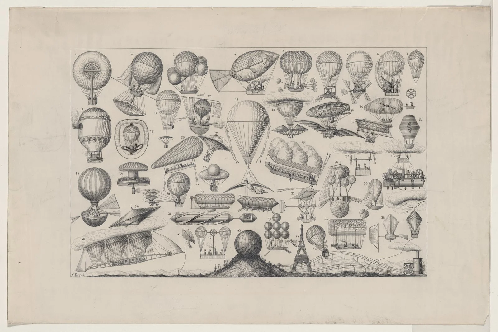 Flying Machines (circa 1885) — Paleofuture