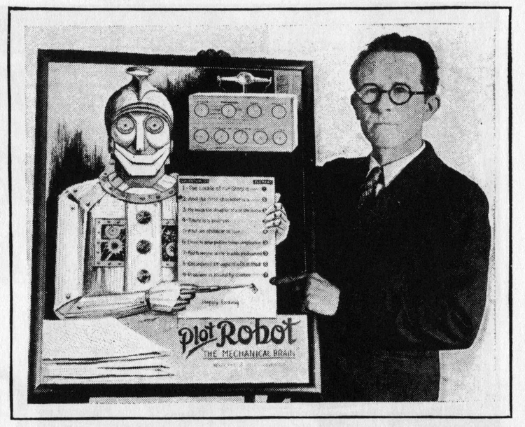 This Hollywood Robot Was Built to Write Screenplays in 1931 — Paleofuture