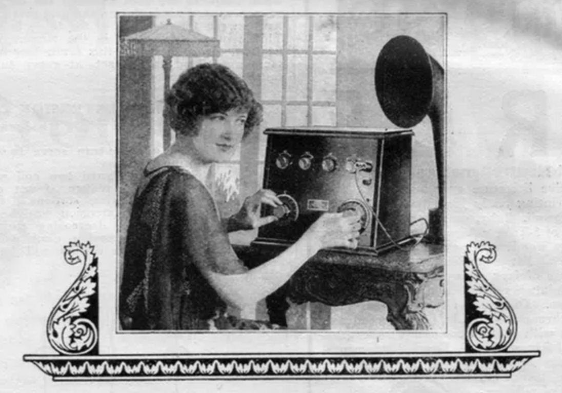 Gendered Tech During the Rise of Radio in the 1920s — Paleofuture