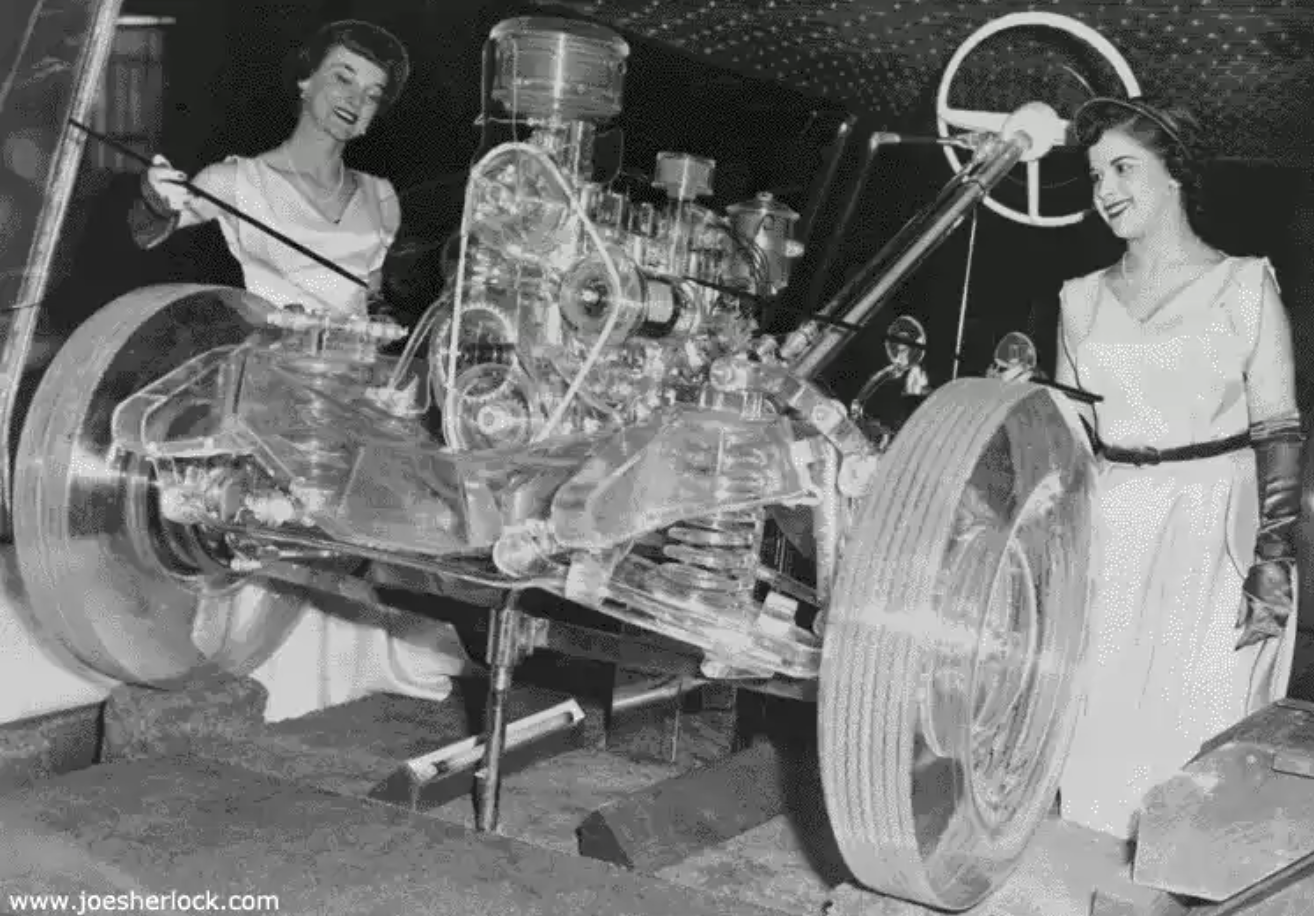 Was This the Plexiglass Car of the Future in 1952? — Paleofuture