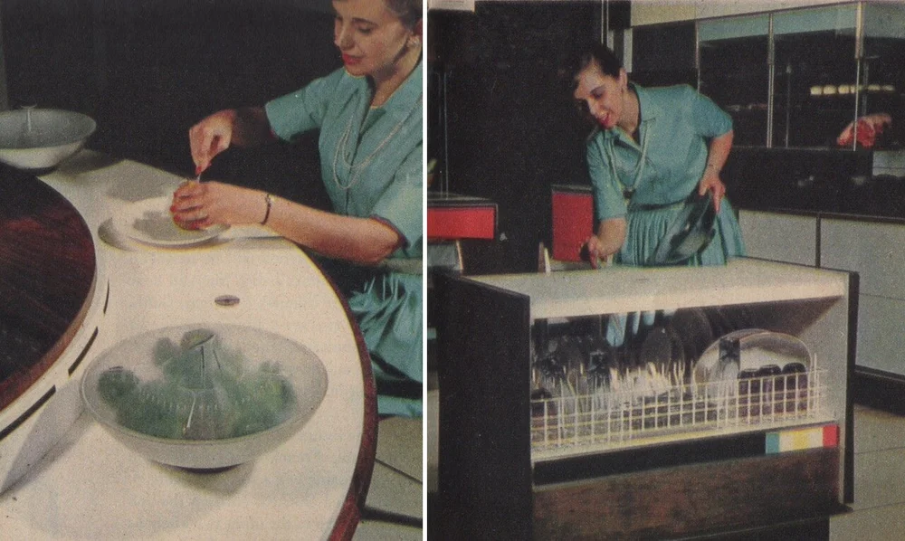 The 1950s "Miracle Kitchen" of the Future Had Its Own Roomba — Paleofuture